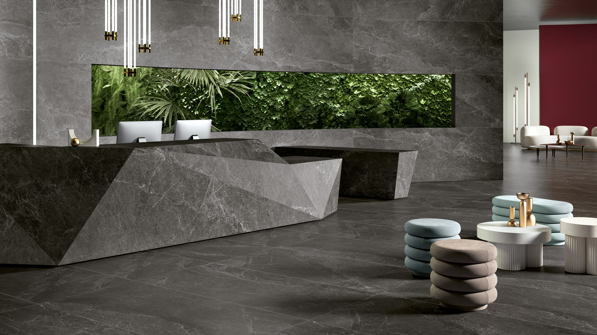 Complementi d'arredo in Gres Porcellanato Cotto d'Este