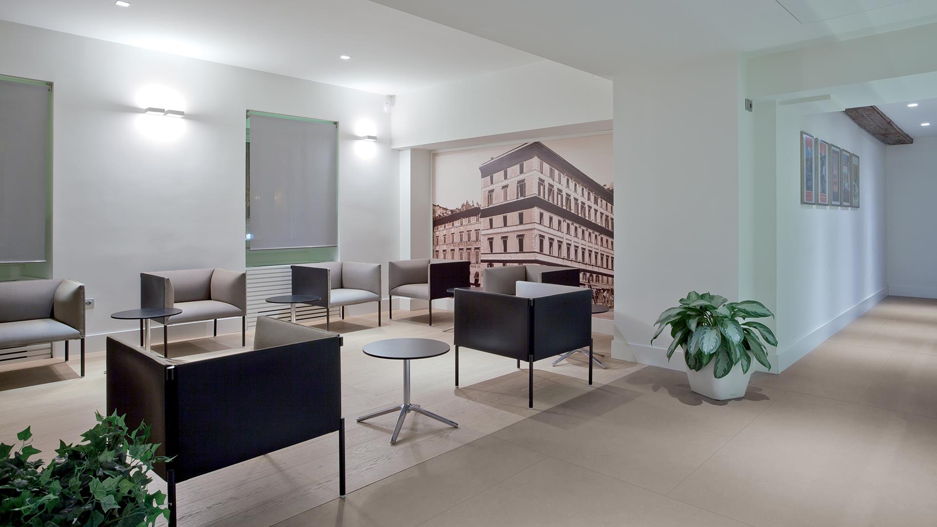 Progetto Filiale American Express in Gres Cotto d'Este